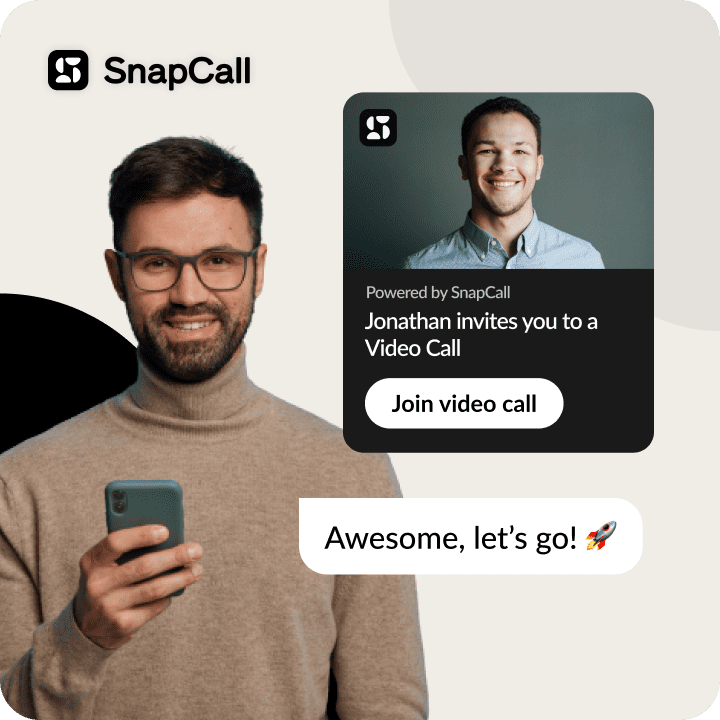 How to use video calling in contact centers · SnapCall